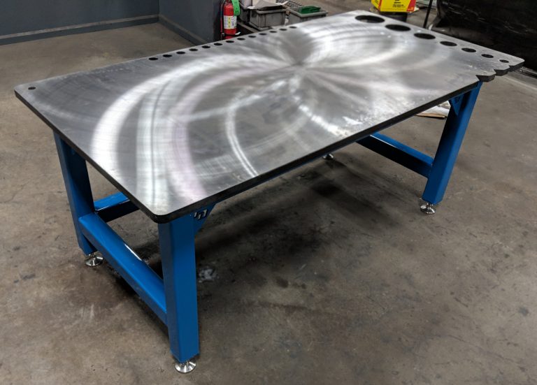 Custom Built Tig Welding Table - 425 Fab Division