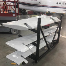Flight Control Storage Rack - 425 Fab Division