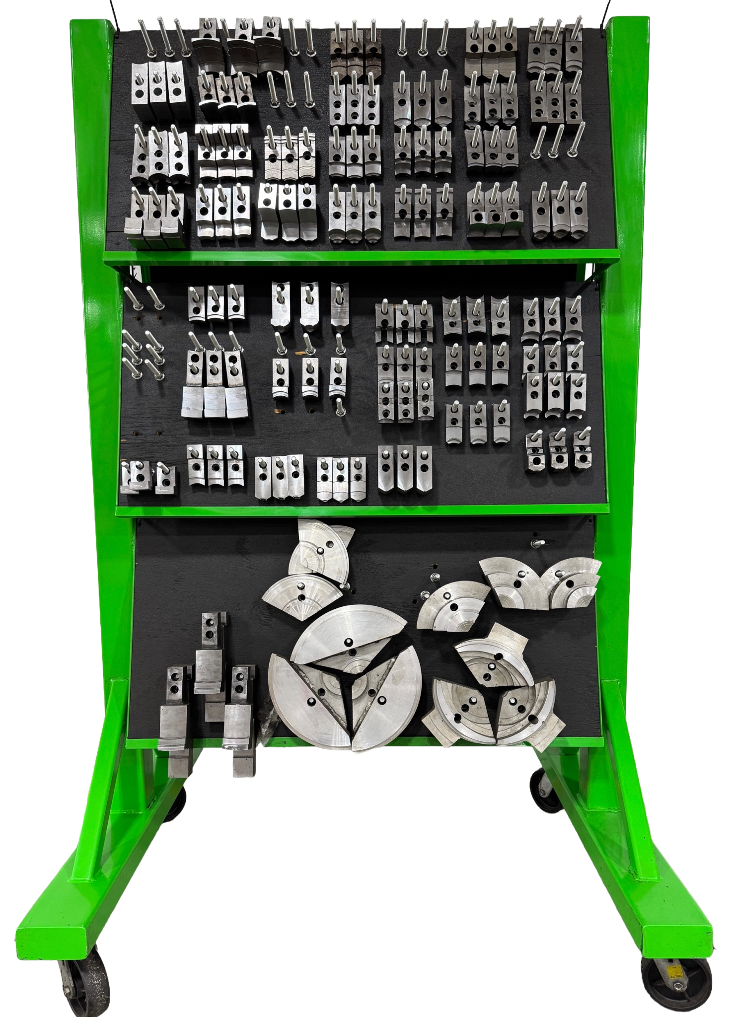 CNC Lathe Jaw Storage Rack / Holder - 425 Fab Division